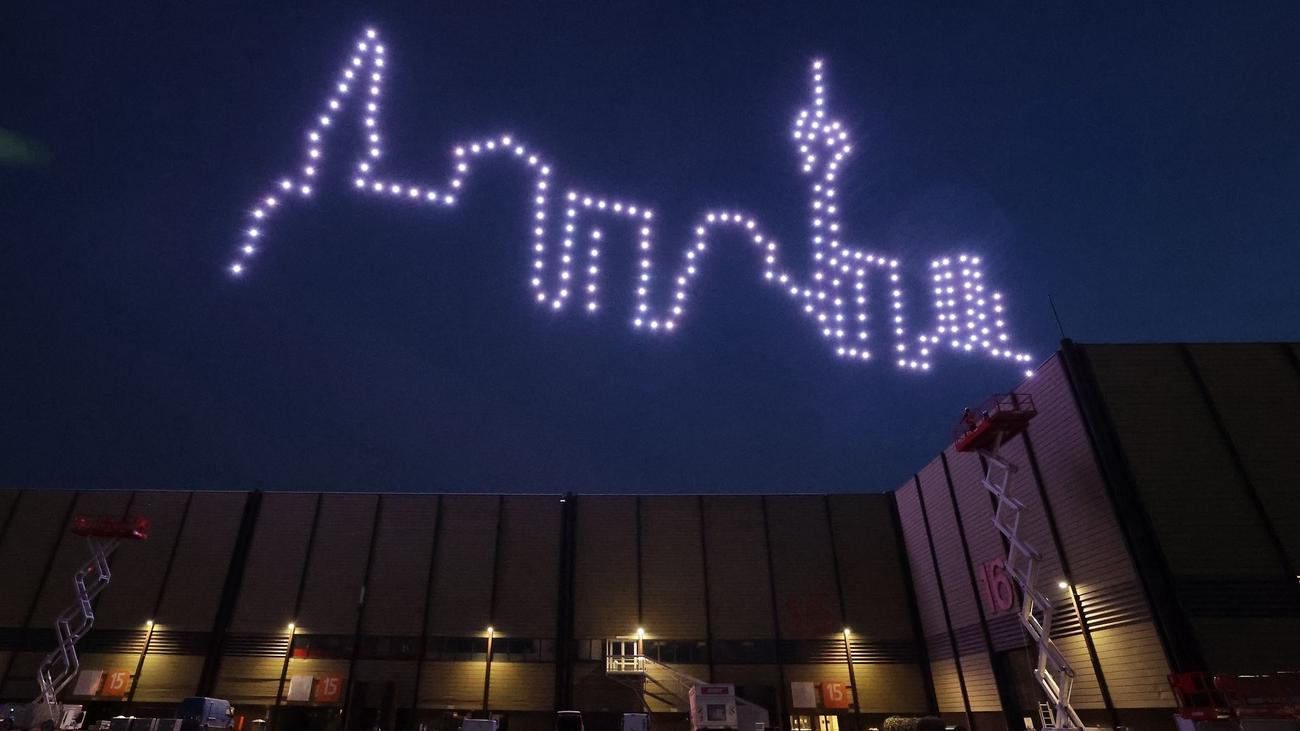 200 Drones Light Up Xponential Europe 2025 with Dazzling Displays