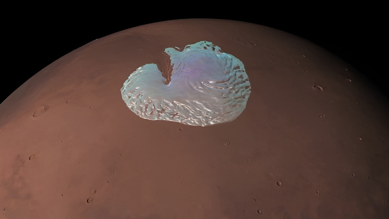Mars' Ice Age Secrets: Younger Ice, New Water Theories?
